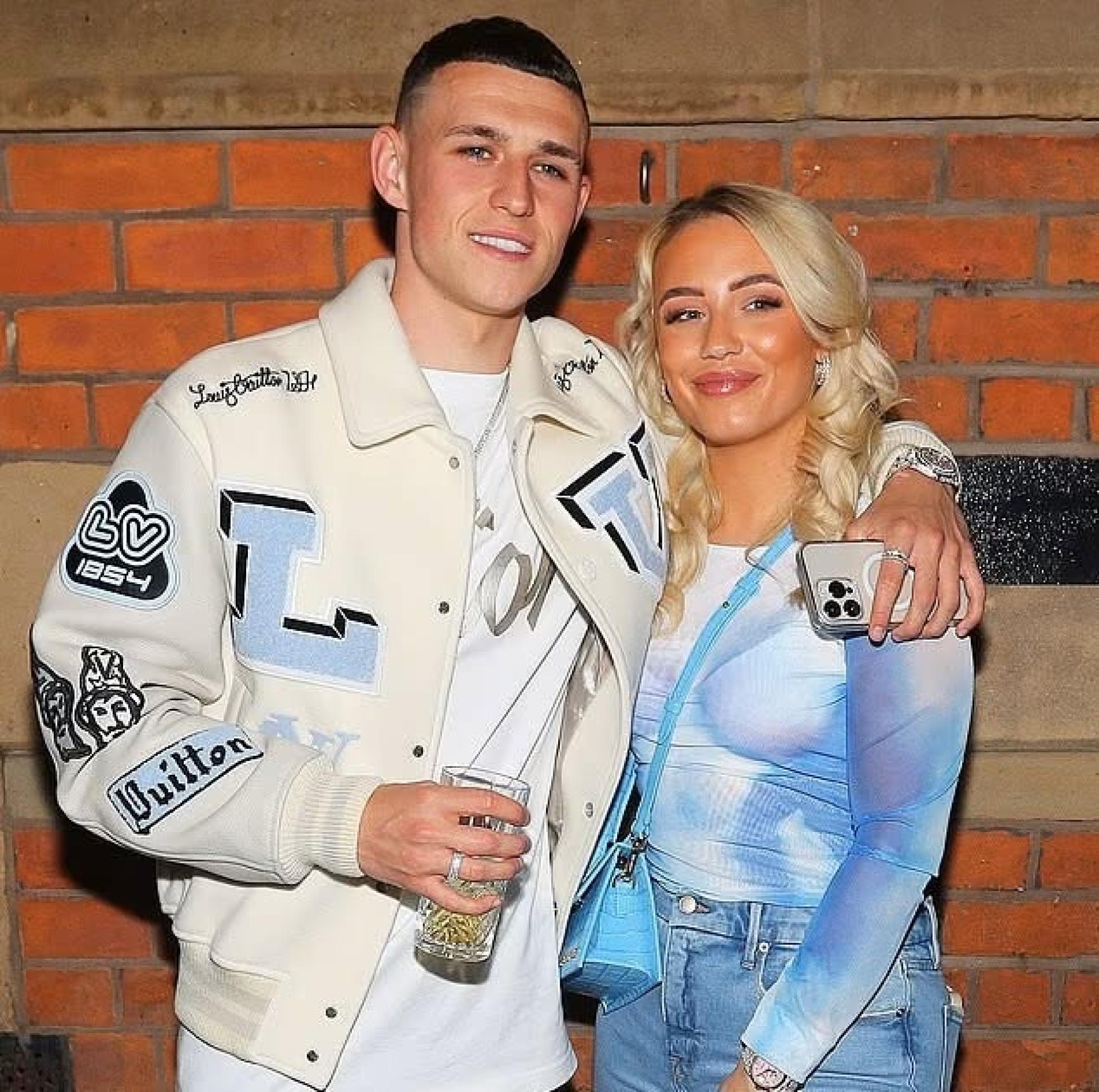 Phil Foden in awkward moment as partner intervenes after Lily Phillips ...
